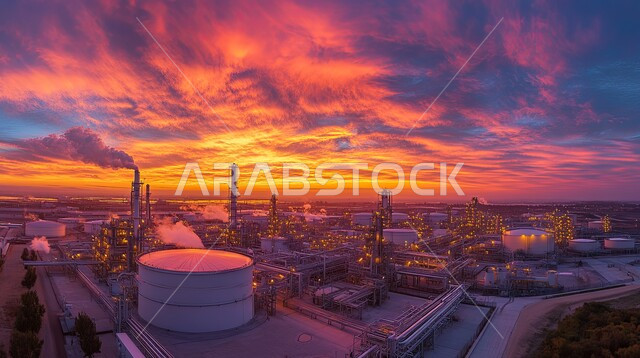 Factories and plants in Saudi Arabia, huge and large warehouses ...