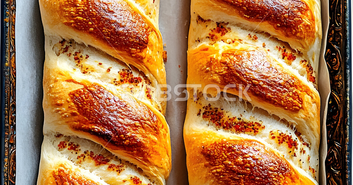 Bakeries and ovens in the Kingdom of Saudi Arabia, fresh hot pastries ...