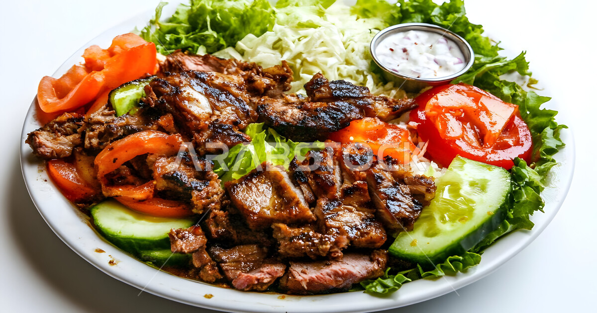 Traditional food recipes, food presentation arts, Saudi Arabia ...