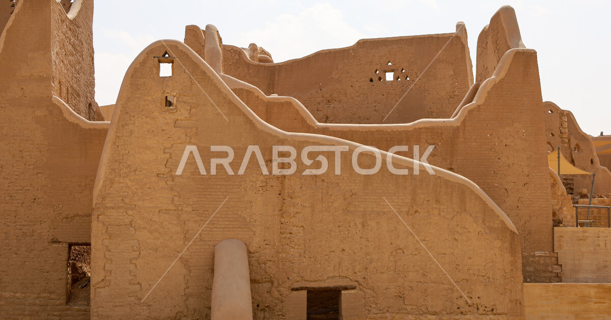 Heritage places of Saudi tourism, ancient architectural art of the ...