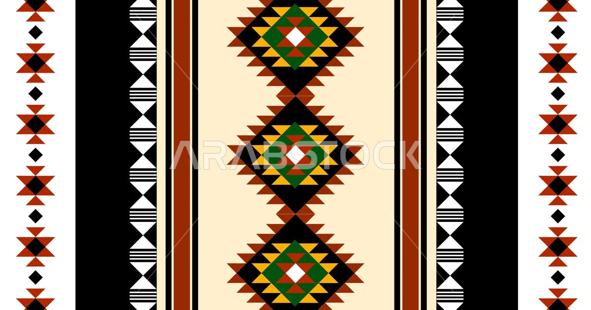 Traditional handicraft heritage art, popular designs for colorful ...