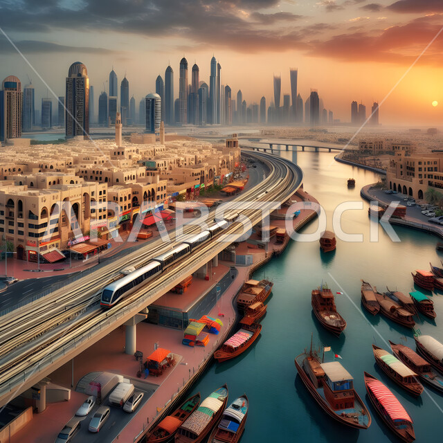 Shipping of goods and commercial containers in the port, the maritime ...