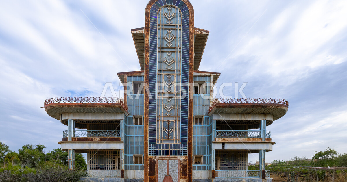 Tourism in Saudi Arabia, famous historical landmarks, the old Al-Hadid ...