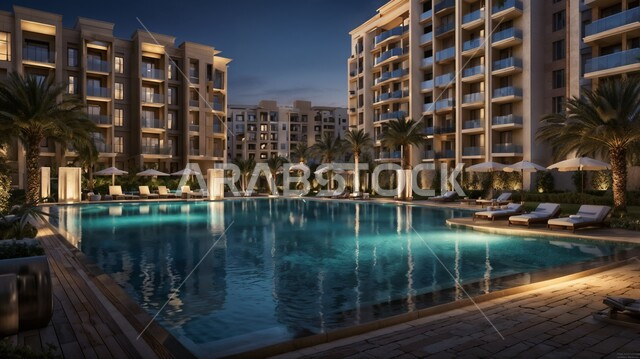 Distinctive tourist resorts, modern architectural art for apartments ...