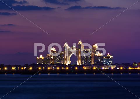 night view atlantis hotel - Photo #261052 - Stock Photos - Exclusive ...