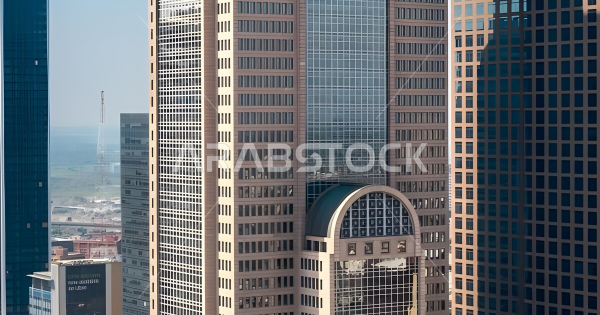 Building a future of advanced civilization in Dubai, high-rise ...