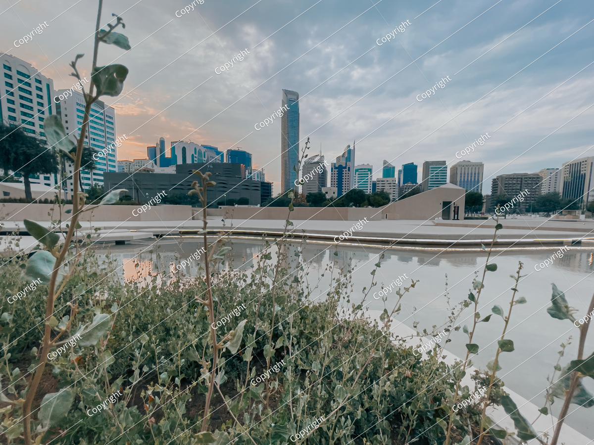 Modern city architecture design | Famous skyscrapers of Abu Dhabi city ...