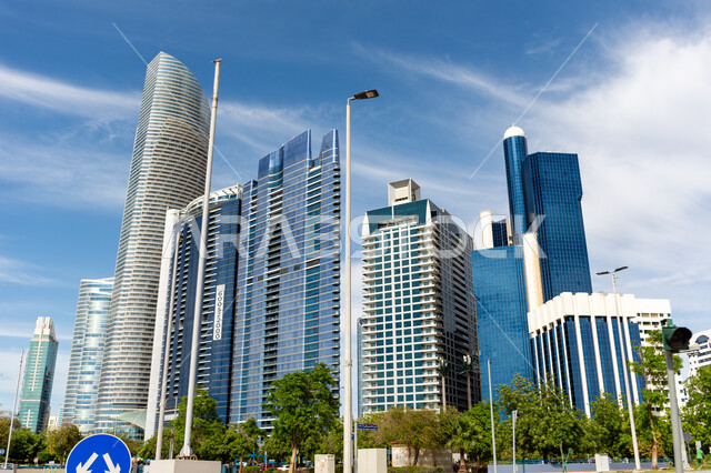 High-rise commercial buildings and facilities, development and urban ...