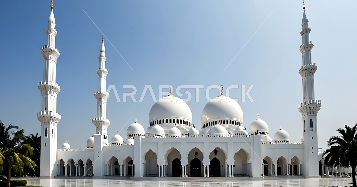 Islamic decorations and designs, interest in planting plants and green ...