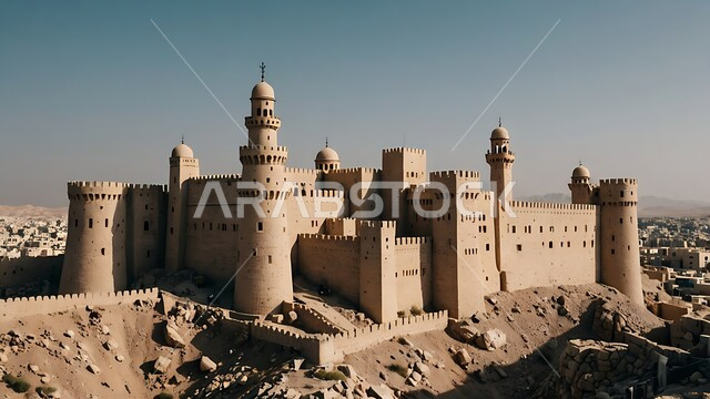 Architecture and ancient mud buildings from ancient heritage ...