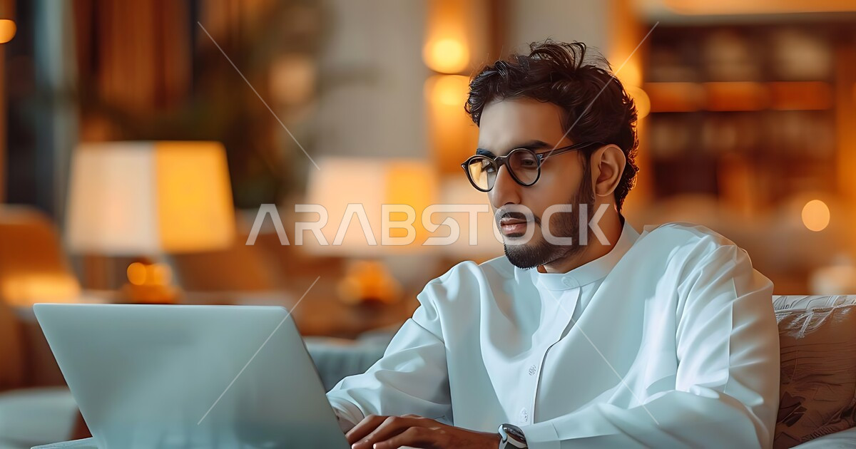 Conducting online job interviews, using modern devices and technologies ...