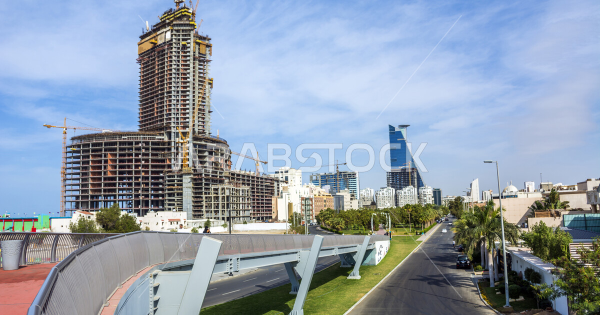 A picture of the beautiful pedestrian bridge on the red carpet in ...