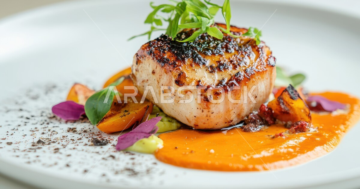 وجبات الطعام الشهية الشرقية، فنون التقديم في مطاعم المملكة العربية ...