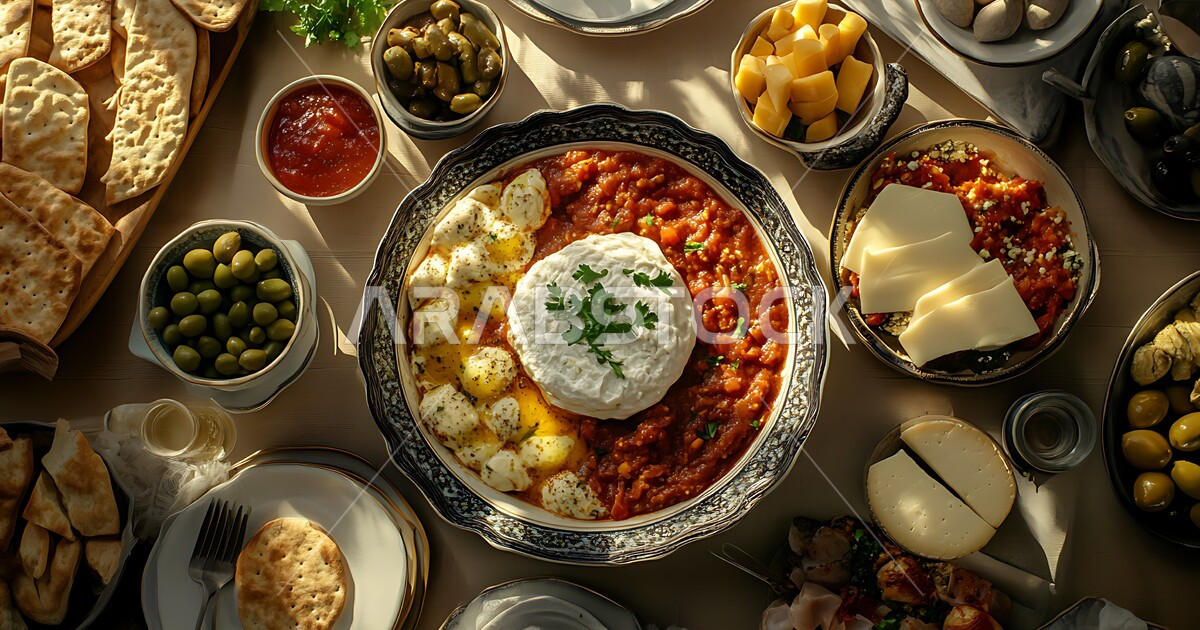 وجبة فطور صباحية مفيدة وسريعة، وجبات ومأكولات للحميات الغذائية، سفرة ...