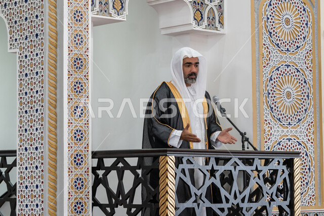 The role of mosque imams and preachers in spreading religion, the ...