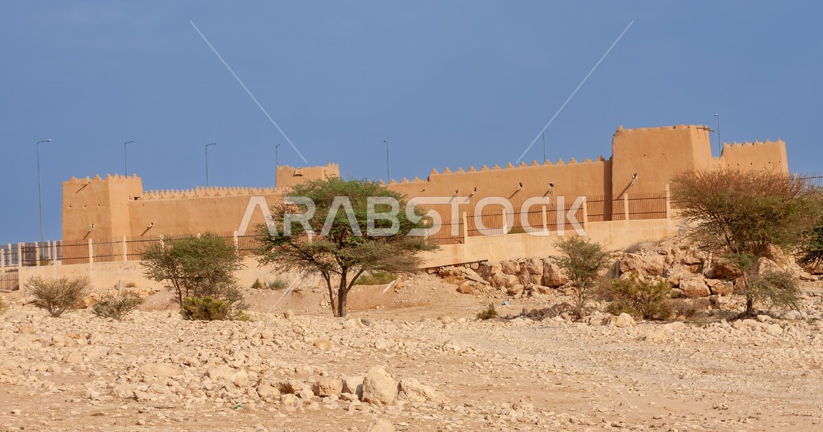 Places and tourist attractions in Riyadh, Saudi Arabia, old buildings ...