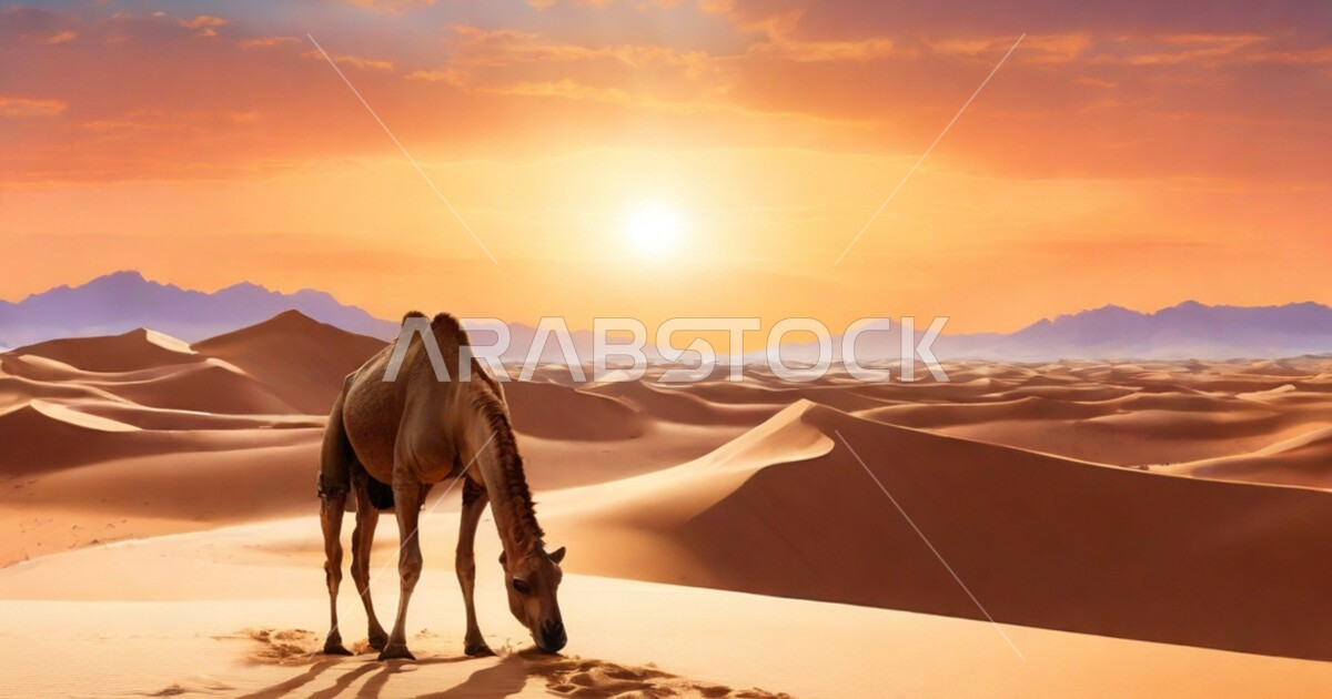 Camel and camel breeding in the nature reserves in the Kingdom of Saudi ...