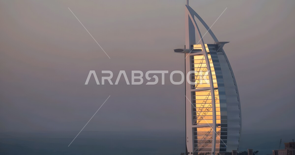 Urban growth and development of towers and skyscrapers on the coast of ...