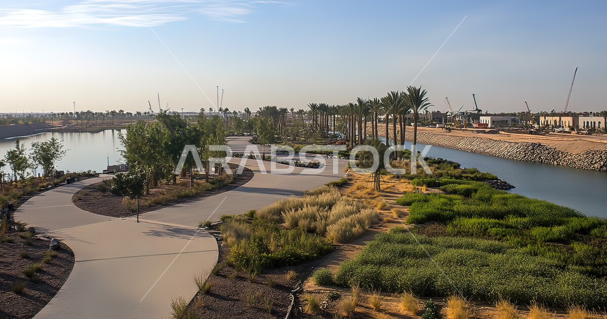 Vast green spaces, recreational tourist places, gardens and parks in ...