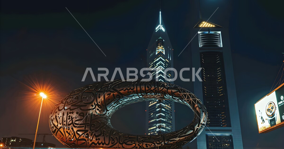 Modern architectural design, Emirati future vision, Museum of the ...