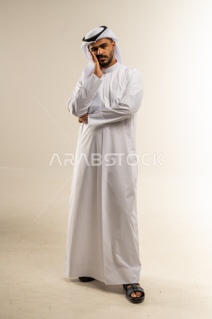 Expressions of anxiety and indecision, gestures of deep thought and ...