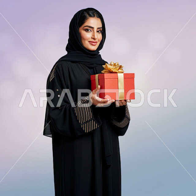 Holidays and happy occasions, celebration and gift giving, close-up ...