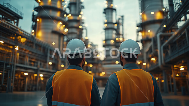 Follow up the progress of work in factories and plants, workers of an ...