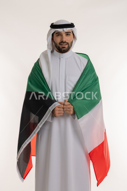 Showing feelings of pride in belonging to the homeland, national ...