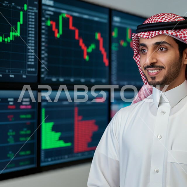 Following the rise and fall of stocks in the stock market, trading ...