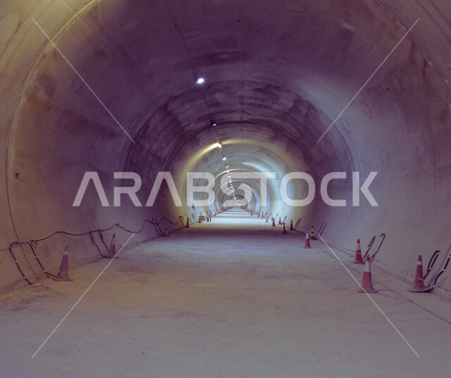 Transportation in the Kingdom of Saudi Arabia, the metro tunnel in ...