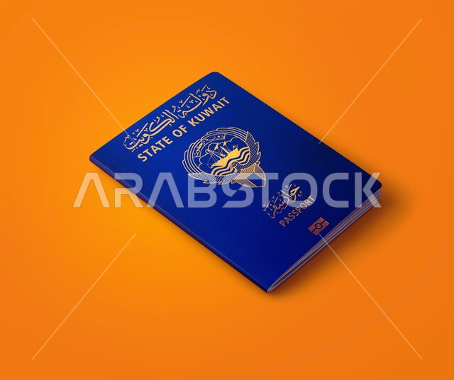 Kuwait passport, Kuwaiti passport for crossing the country's borders ...
