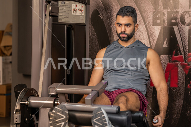 Maintaining body balance, concept of fitness and agility, building ...