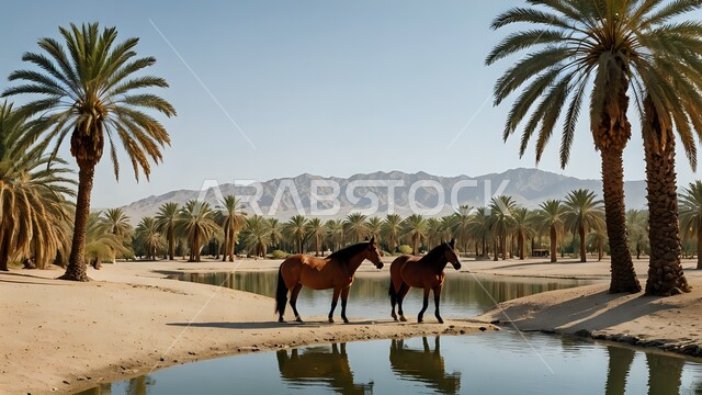 العناية والاهتمام بالجياد، حب وشغف الفروسية، مناطق رحلات السفاري ...