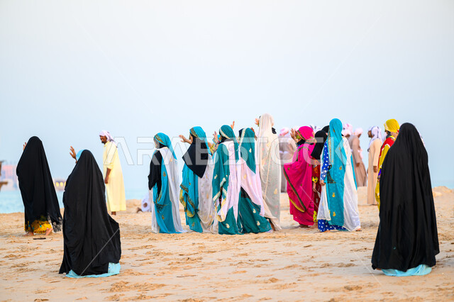 Cultural heritage events and activities, old Qatari customs and ...