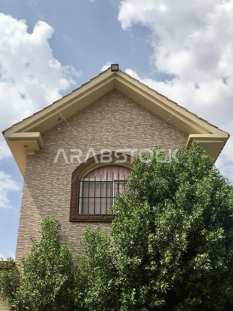 تصميم خارجي لفيلا فاخره في المملكه العربيه السعوديه، زراعة الاشجار ...