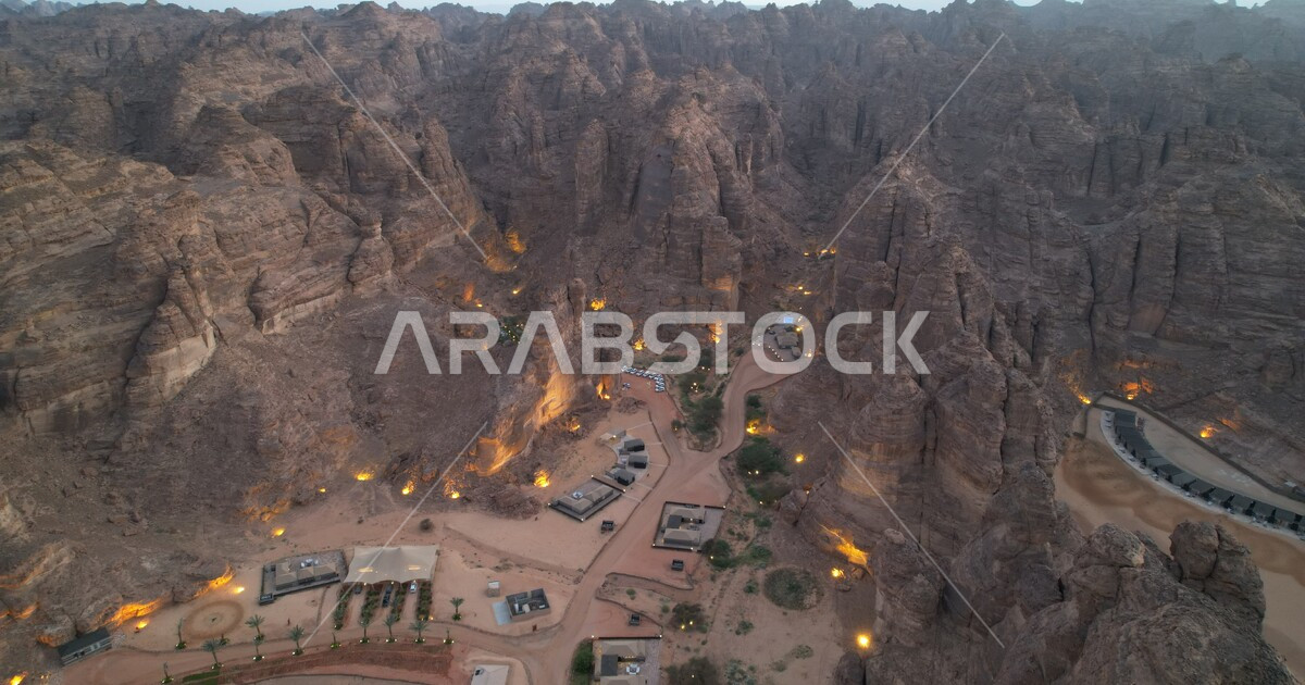A picture of Shaden Desert Resort in the Al-Ula region of Saudi Arabia ...