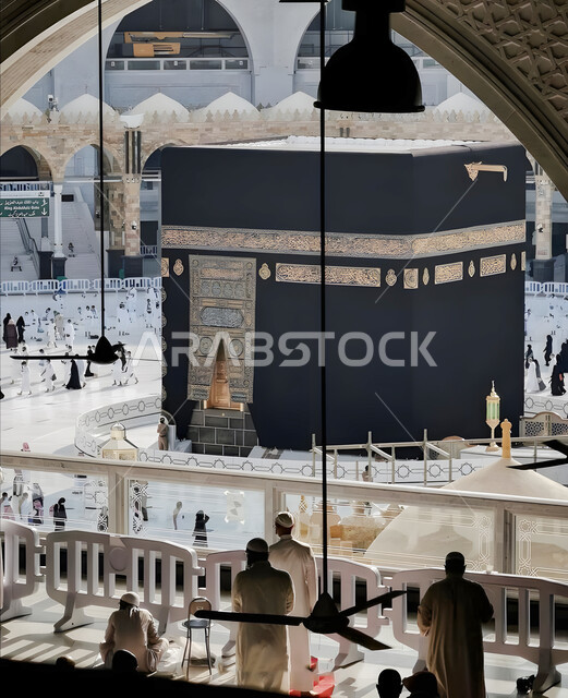 Destination of Muslims from all over the world, visiting the Holy House ...