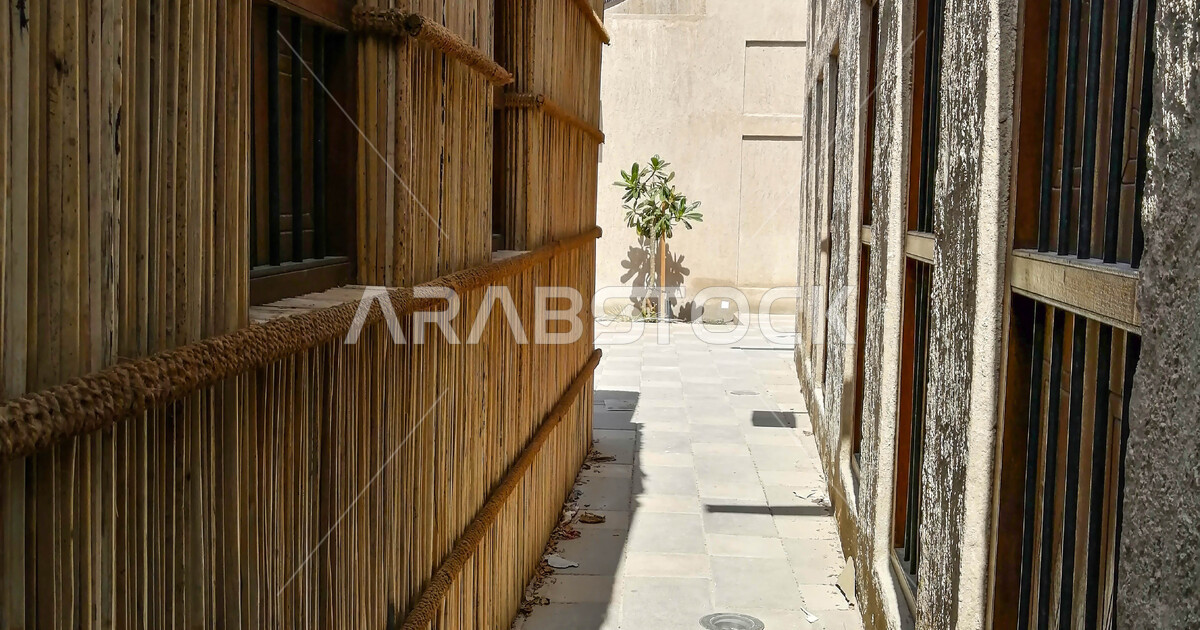A tour inside the Al Shindagha historical area in the Dubai Creek ...