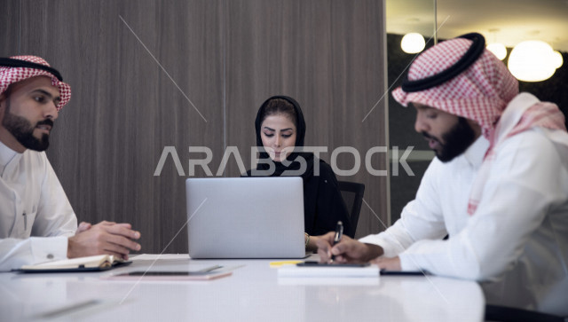 Meeting of Saudi Arabian Gulf businessmen with a Saudi Gulf ...