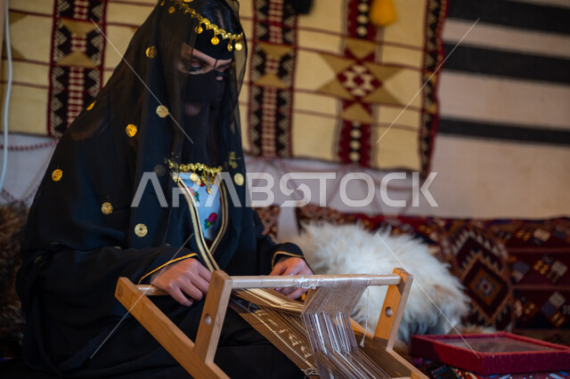 Historical handicraft, ancient traditional profession, our day is ...