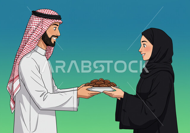 Saudi national local agricultural crop, close up portrait of a Saudi ...