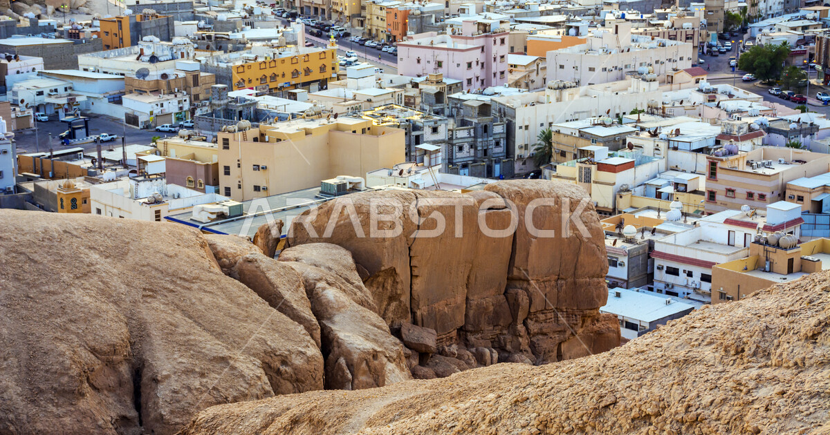 Jabal Al-Qarah in Al-Ahsa region in the Kingdom of Saudi Arabia, the ...