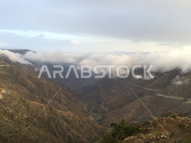 Rocky peaks and heights, a natural tourist place and area in the ...