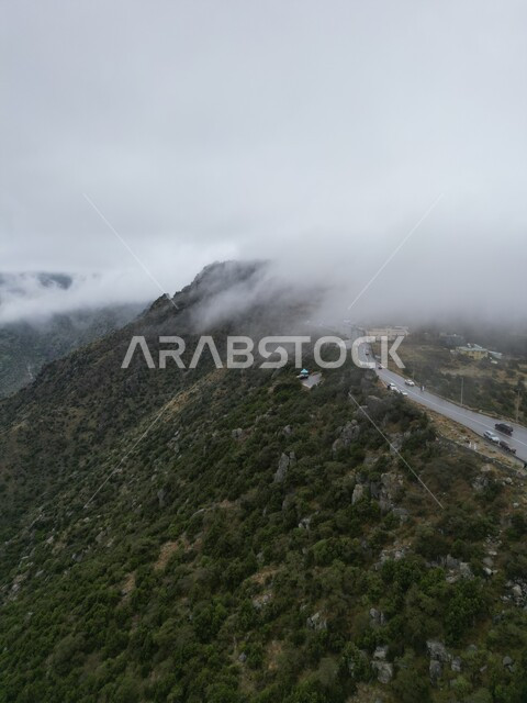 Balsamar and Namas Governorate in Asir Region, rock formations in the ...