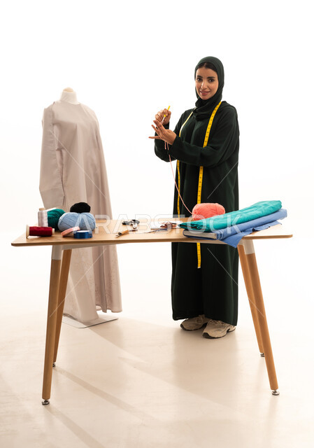 Skill of clothing design, crafts and manual professions in Saudi Arabia ...
