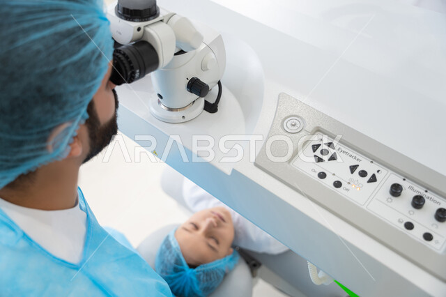 The use of advanced modern devices, diagnosing and identifying visual ...