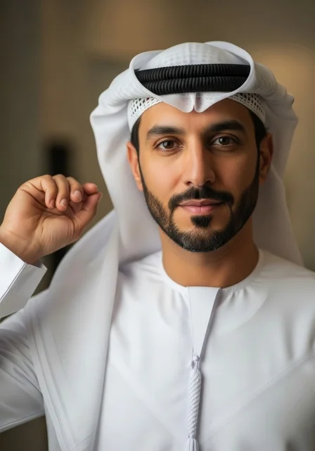 The concept of elegance and handsome appearance, attention to external ...