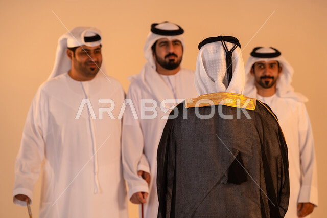 Expressions of joy and celebration of the authentic Emirati heritage, a ...