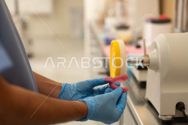 The application of dental tools in examination and treatment processes ...