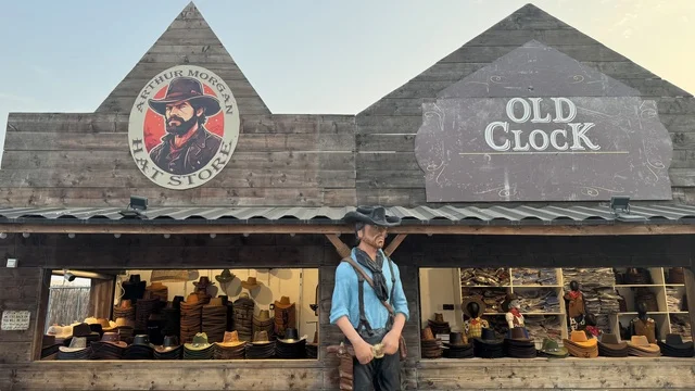 The Cowboy Entertainment Town, South West Town (Cowboy) in the Al-Zahra ...